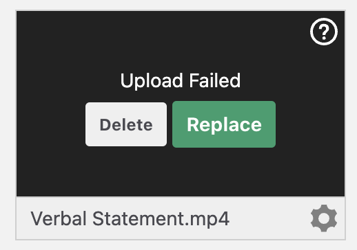 How do I re-upload a failed file to My Media? – Acceptd - Support